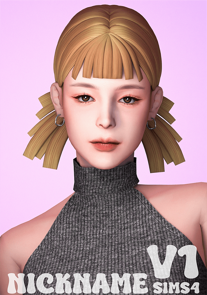 Maxis Match FHair 005 - The Sims 4 Create a Sim - CurseForge