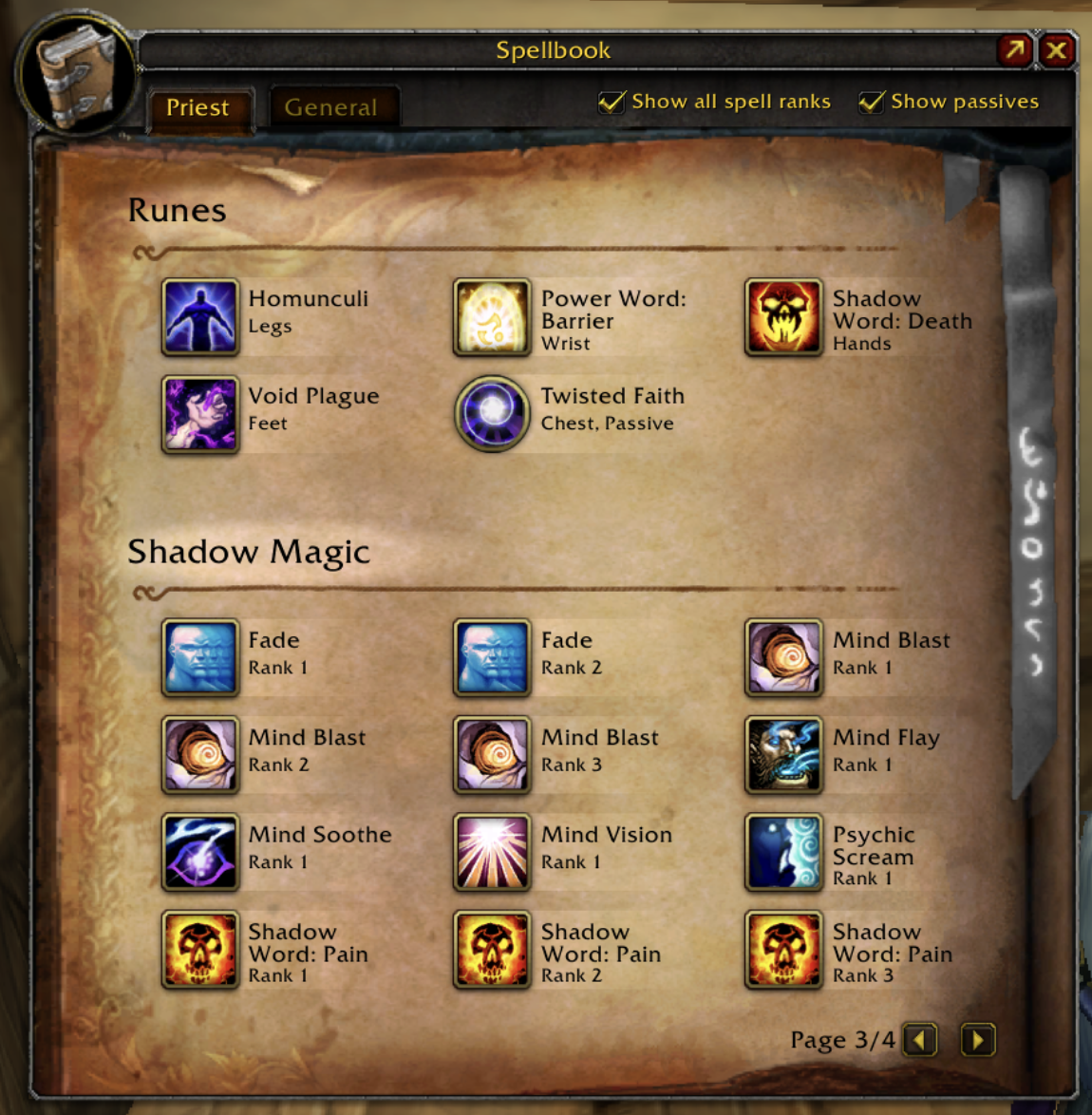 Modern Spellbook for Vanilla (Wide) - World of Warcraft Addons - CurseForge