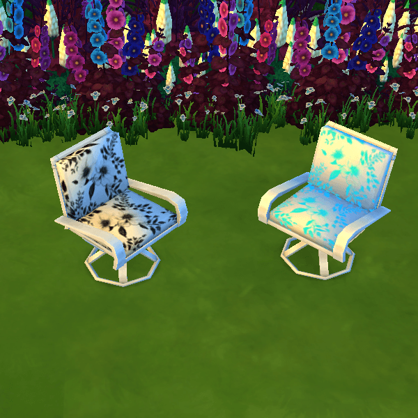 Outdoor Chair Flower recolor - Gallery - The Sims 4 Build / Buy ...