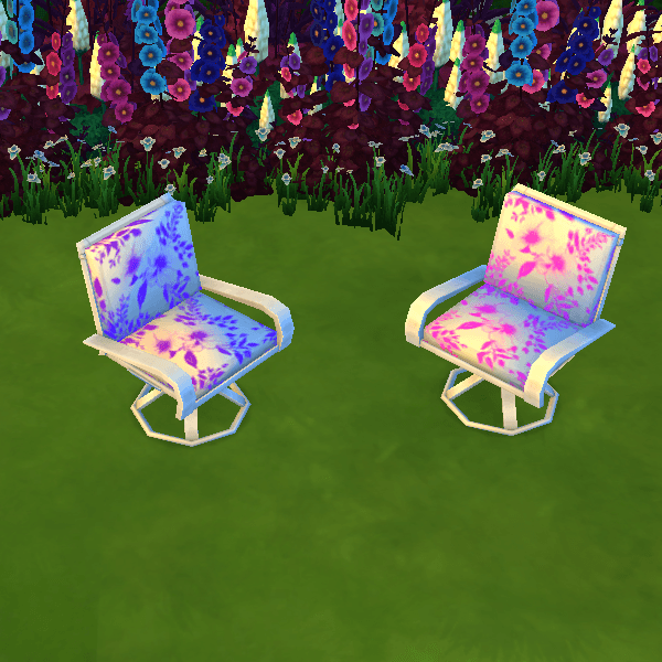 Outdoor Chair Flower recolor - Gallery - The Sims 4 Build / Buy ...