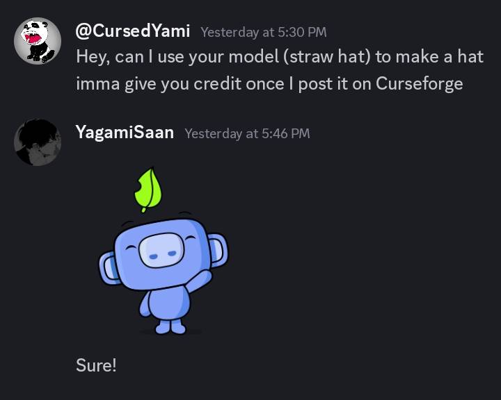 STRAW HAT - Gallery - Minecraft Bedrock Addons - CurseForge