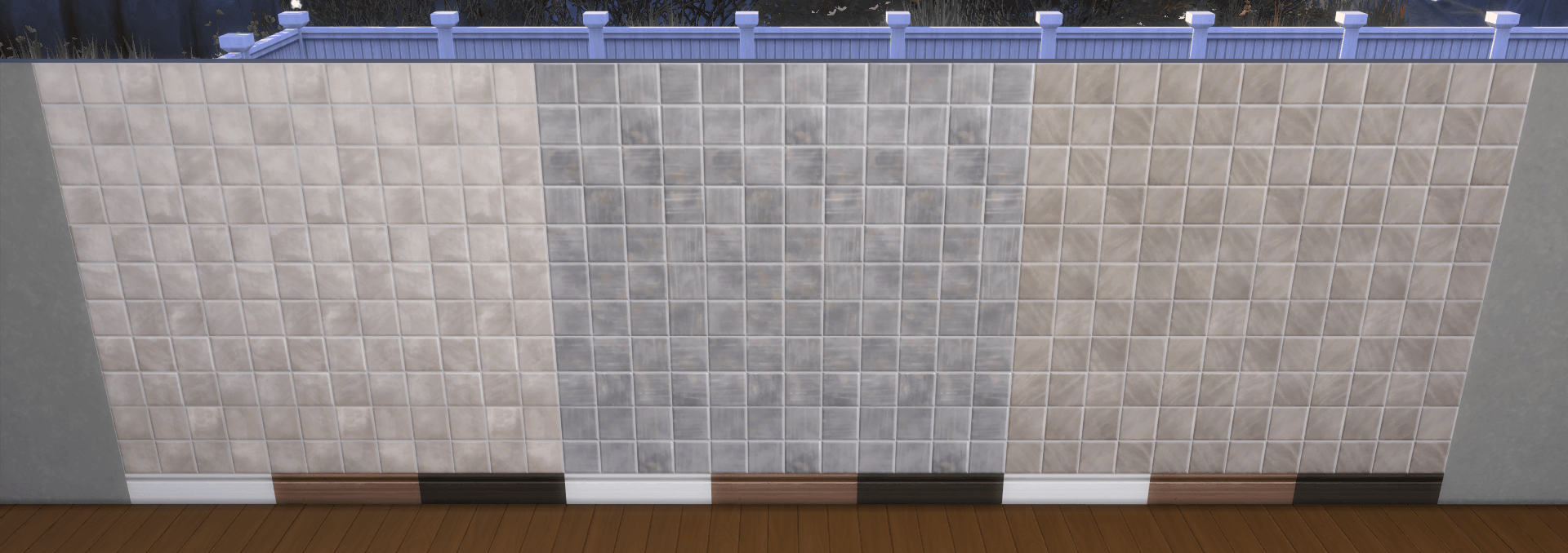 RAW Walk-In Wall Tiles with Moulding - Gallery - The Sims 4 Build / Buy ...