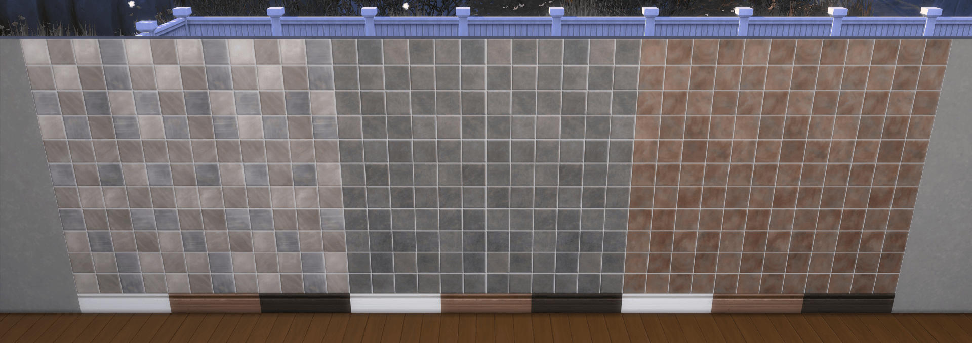 RAW Walk-In Wall Tiles with Moulding - Gallery - The Sims 4 Build / Buy ...