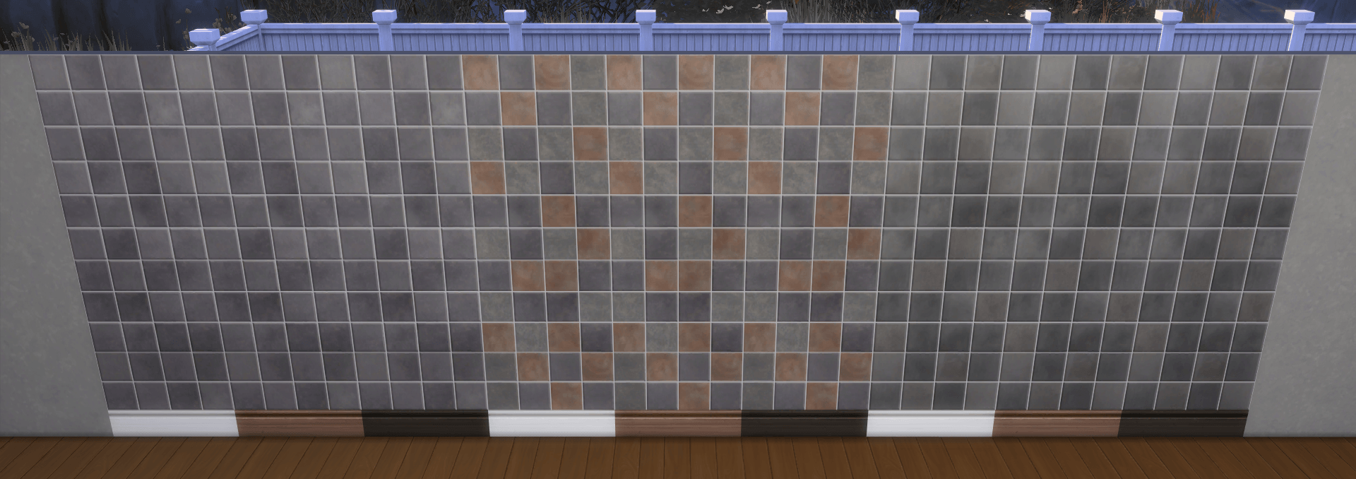 RAW Walk-In Wall Tiles with Moulding - Gallery - The Sims 4 Build / Buy ...