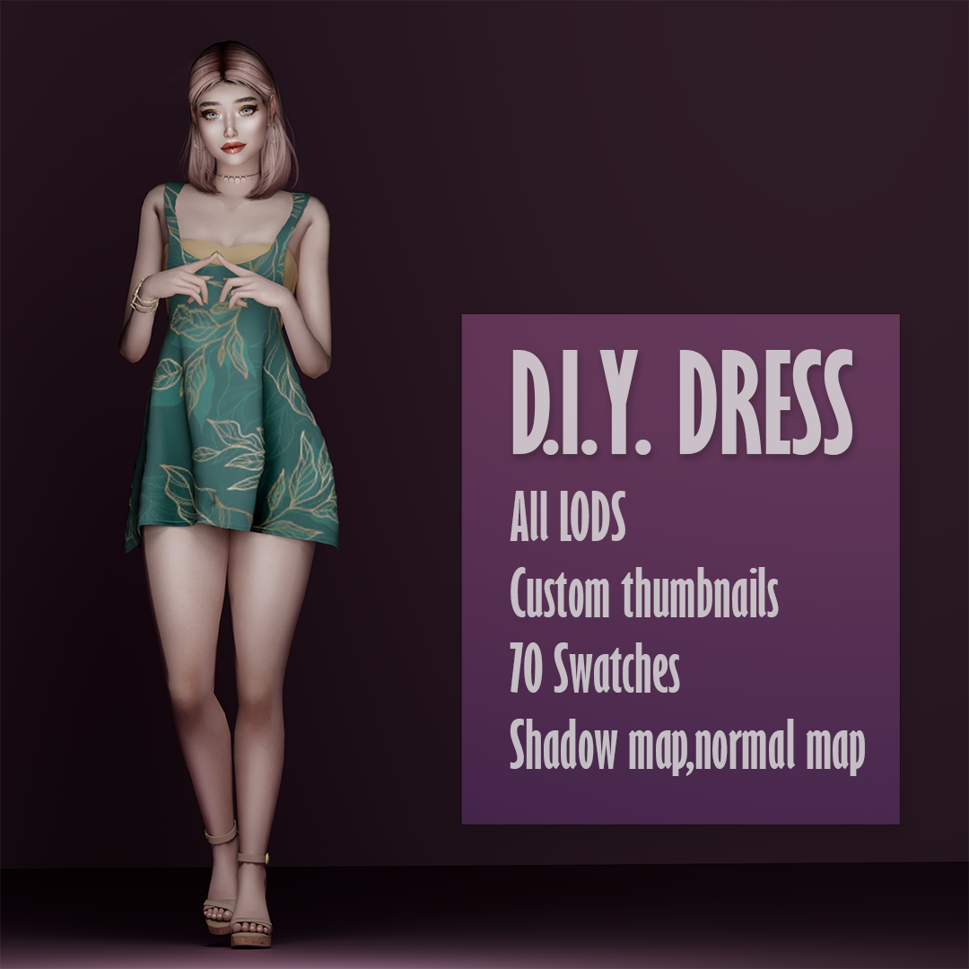 Youth Dress - Gallery - The Sims 4 Create a Sim - CurseForge