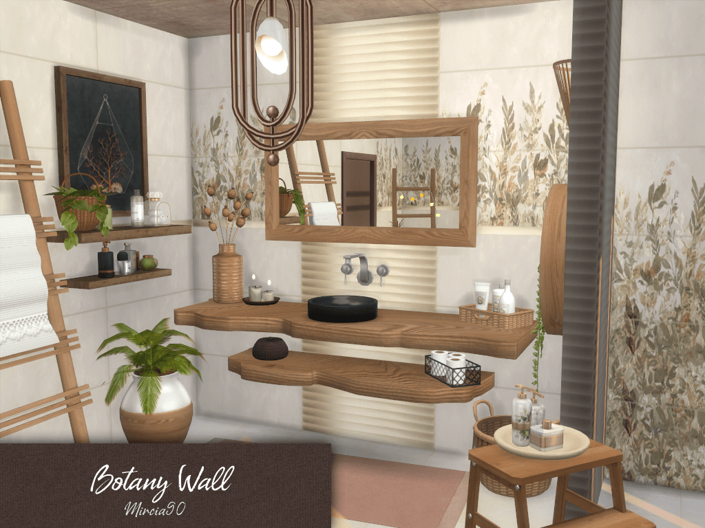 Botany Wall [tiles] - Gallery - The Sims 4 Build / Buy - CurseForge