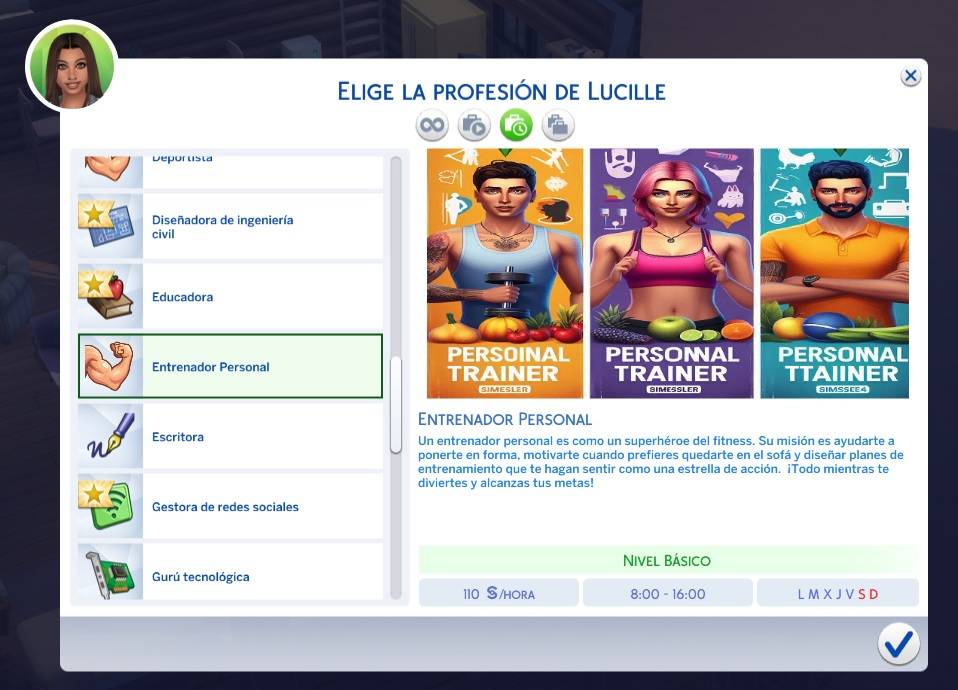 NEW CAREER PERSONAL TRAINER - Gallery - The Sims 4 Mods - CurseForge