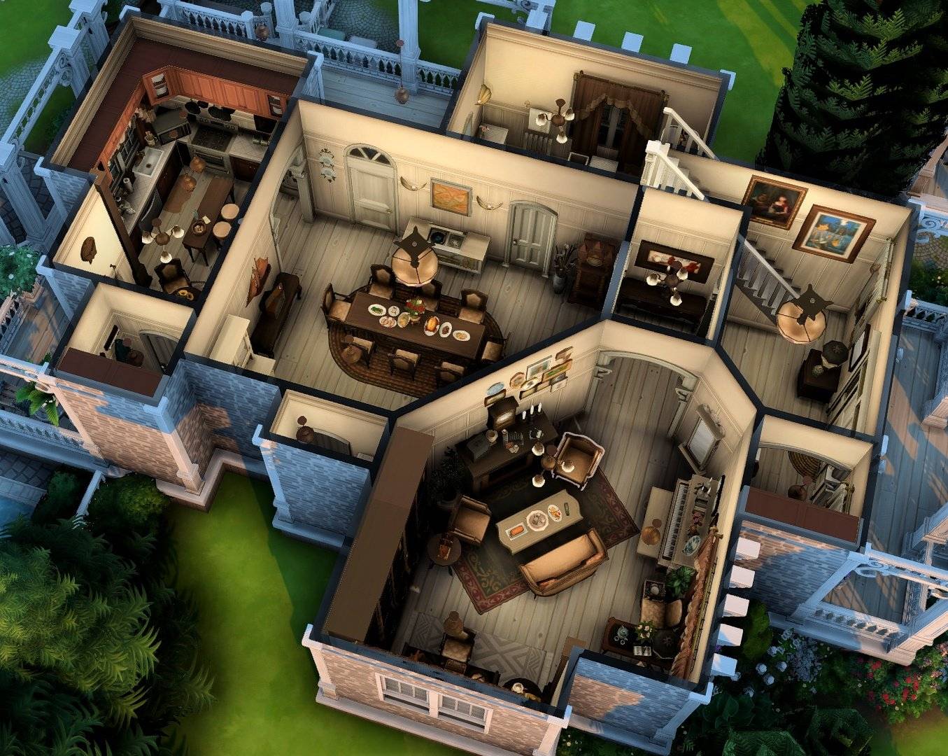 Old Money Family House - Gallery - The Sims 4 Rooms / Lots - CurseForge