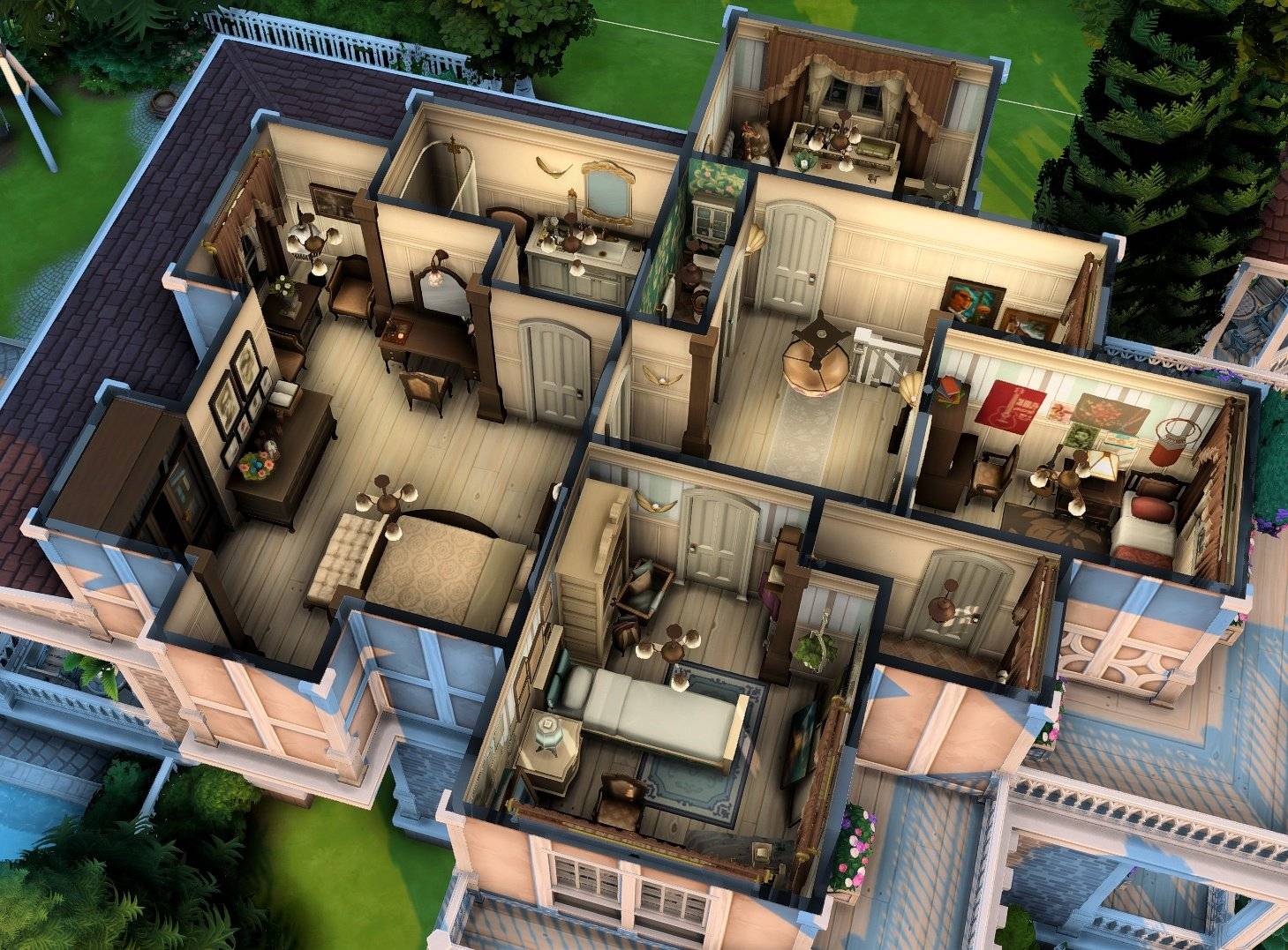 Old Money Family House - Gallery - The Sims 4 Rooms / Lots - CurseForge