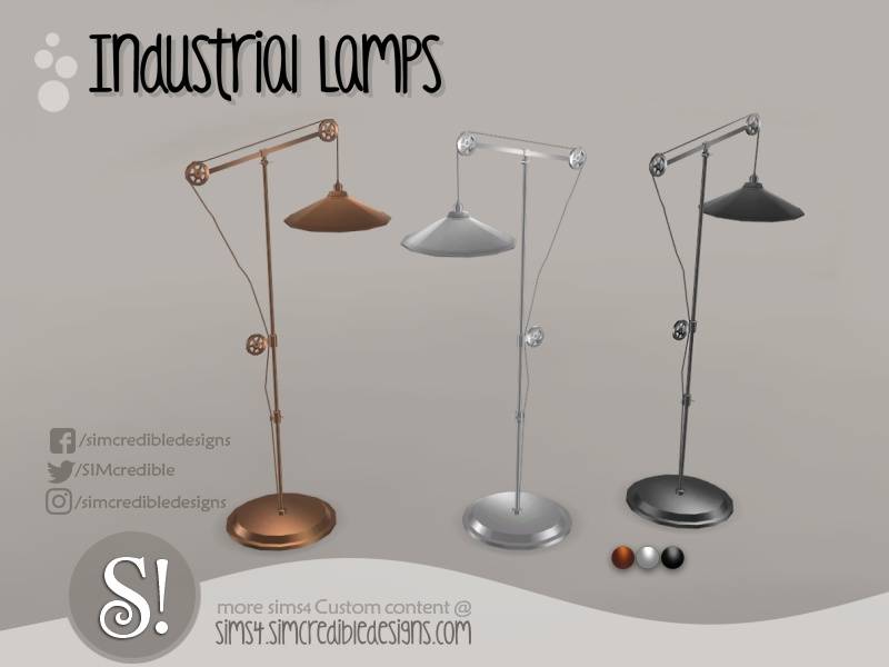 Warren Pulley Task - Industrial Lamps 💡 - Gallery - The Sims 4 Build ...