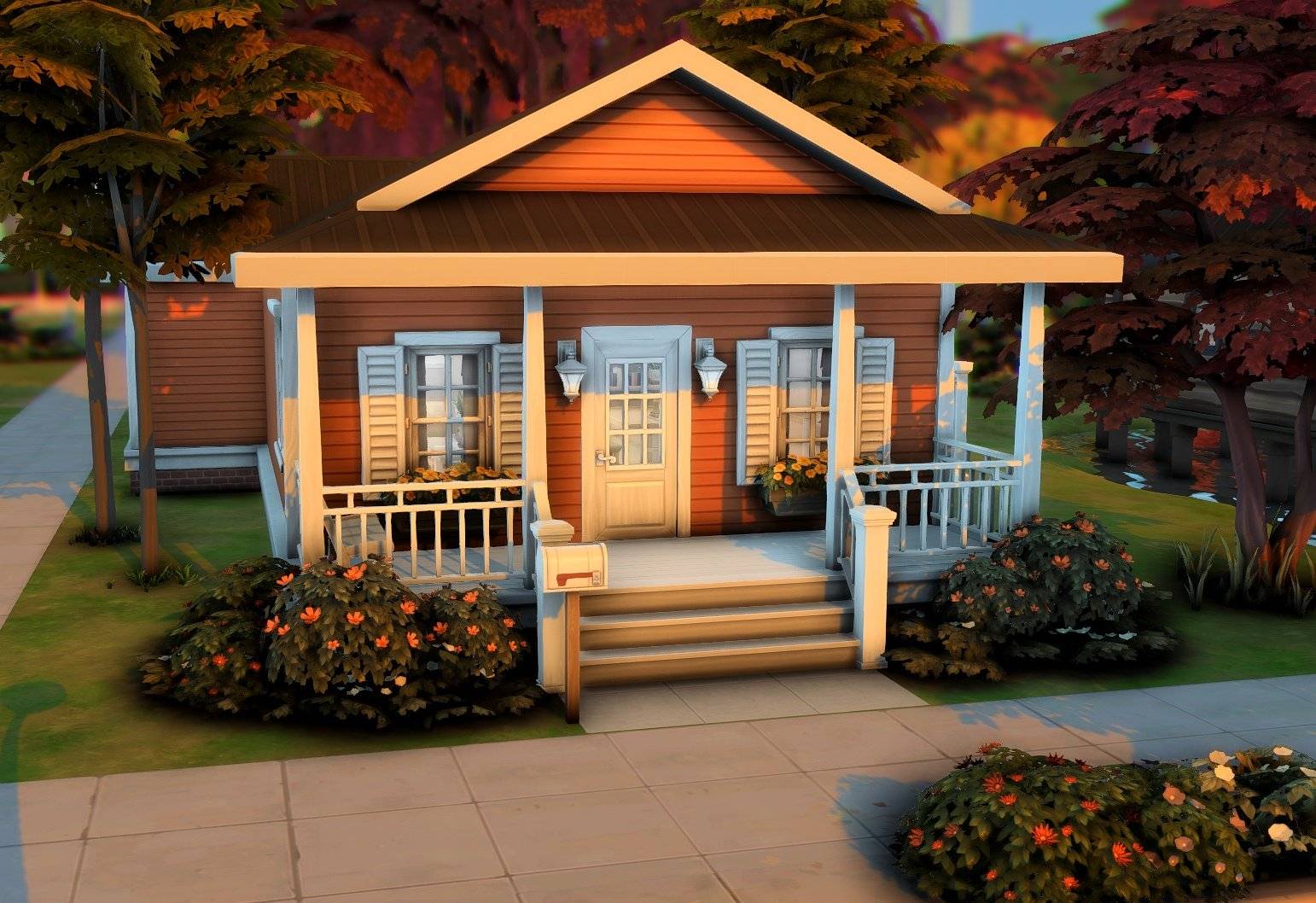 Simple Small Family House - Gallery - The Sims 4 Rooms / Lots - CurseForge