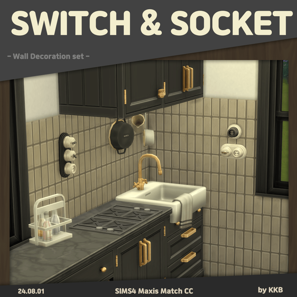 [KKB'sMM]SWITCH & SOCKET - The Sims 4 Build / Buy - CurseForge