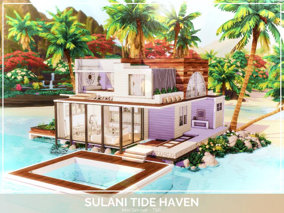 Serene Tide Haven - No CC - Gallery - The Sims 4 Rooms / Lots - CurseForge