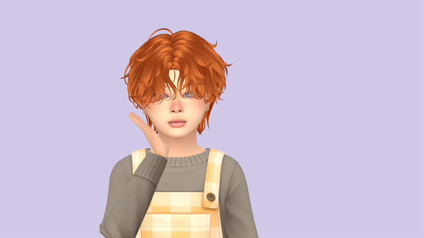 RAPHAEL HAIR - Gallery - The Sims 4 Create a Sim - CurseForge