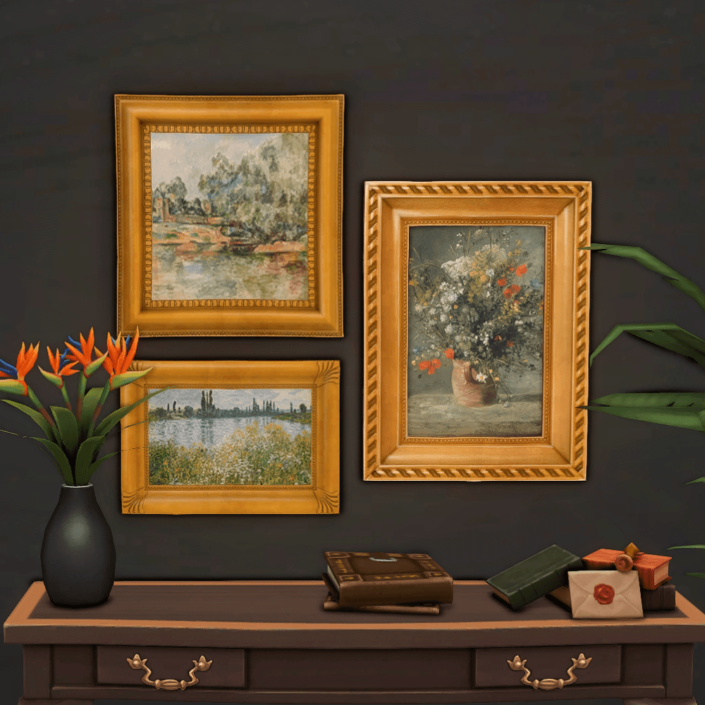 Vintage Oil Trio - Gallery - The Sims 4 Build / Buy - CurseForge
