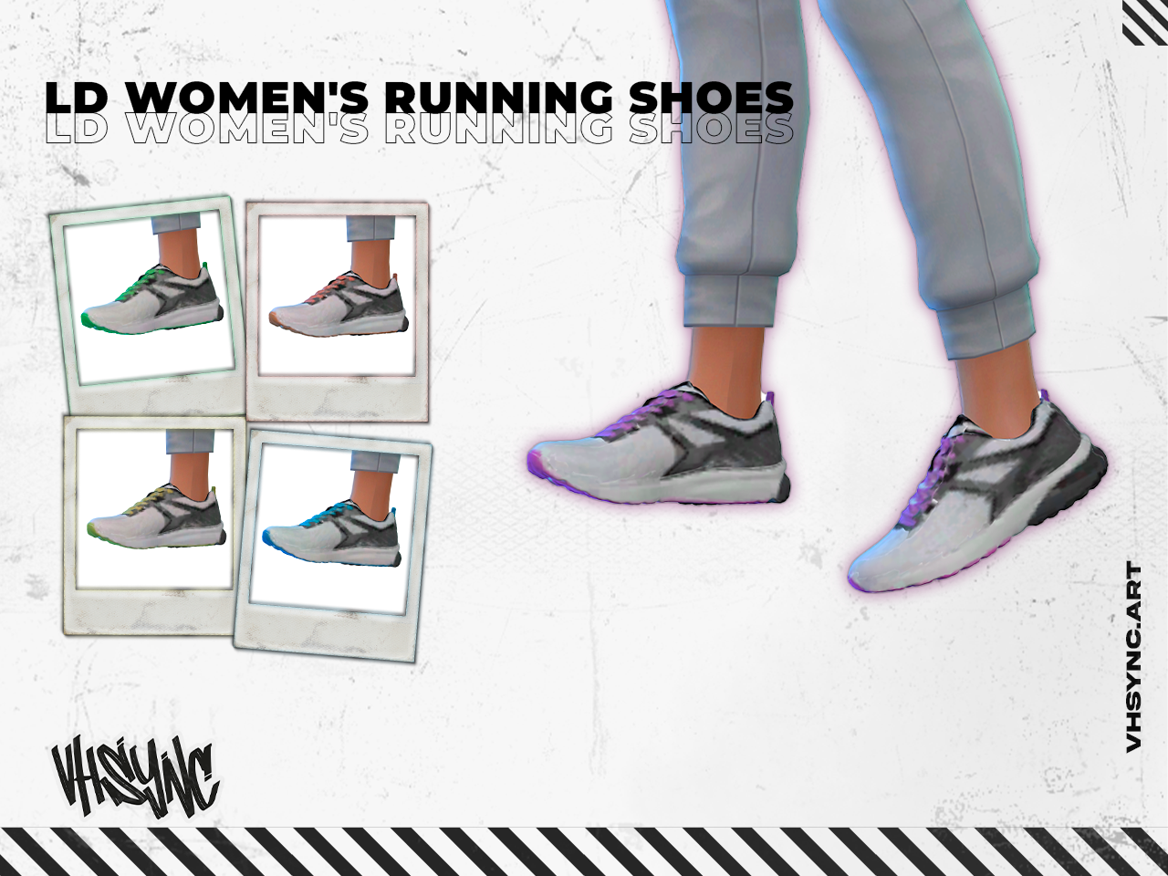 [VHSync] LD Women's Running Shoes - Gallery - The Sims 4 Create a Sim ...