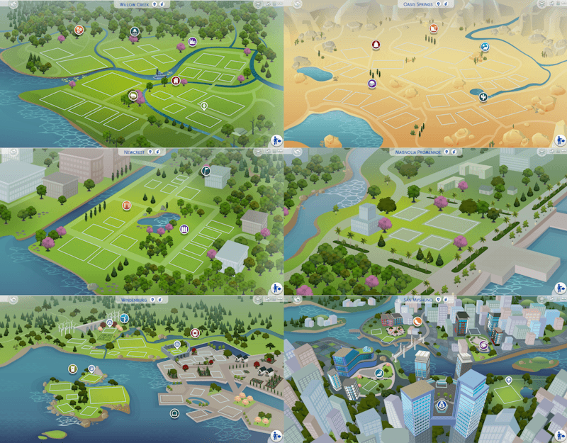 Empty worlds for all packs V3 - Gallery - The Sims 4 Worlds - CurseForge