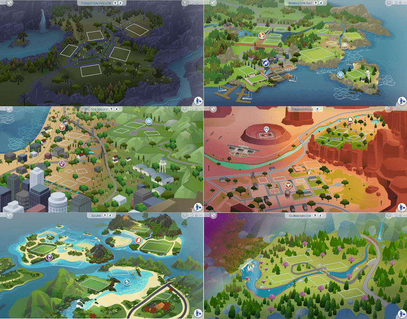 Empty worlds for all packs V3 - Gallery - The Sims 4 Worlds - CurseForge