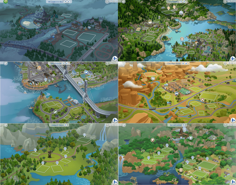 Empty worlds for all packs V3 - Gallery - The Sims 4 Worlds - CurseForge