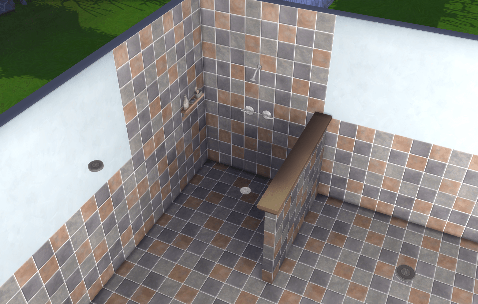 RAW Walk-In Wall Shower - Gallery - The Sims 4 Build / Buy - CurseForge