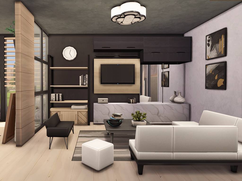 Minimalist Modern 2 - Gallery - The Sims 4 Rooms / Lots - CurseForge