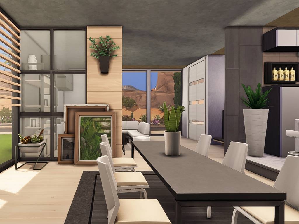Minimalist Modern 2 - Gallery - The Sims 4 Rooms / Lots - CurseForge