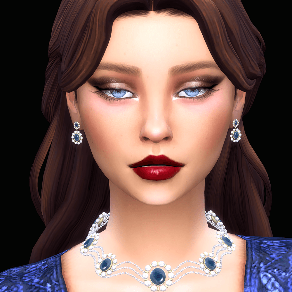 Sapphire Earrings 2 - Gallery - The Sims 4 Create a Sim - CurseForge