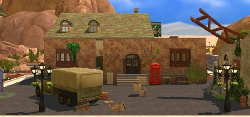 Town Hall with bunker - Gallery - The Sims 4 Rooms / Lots - CurseForge