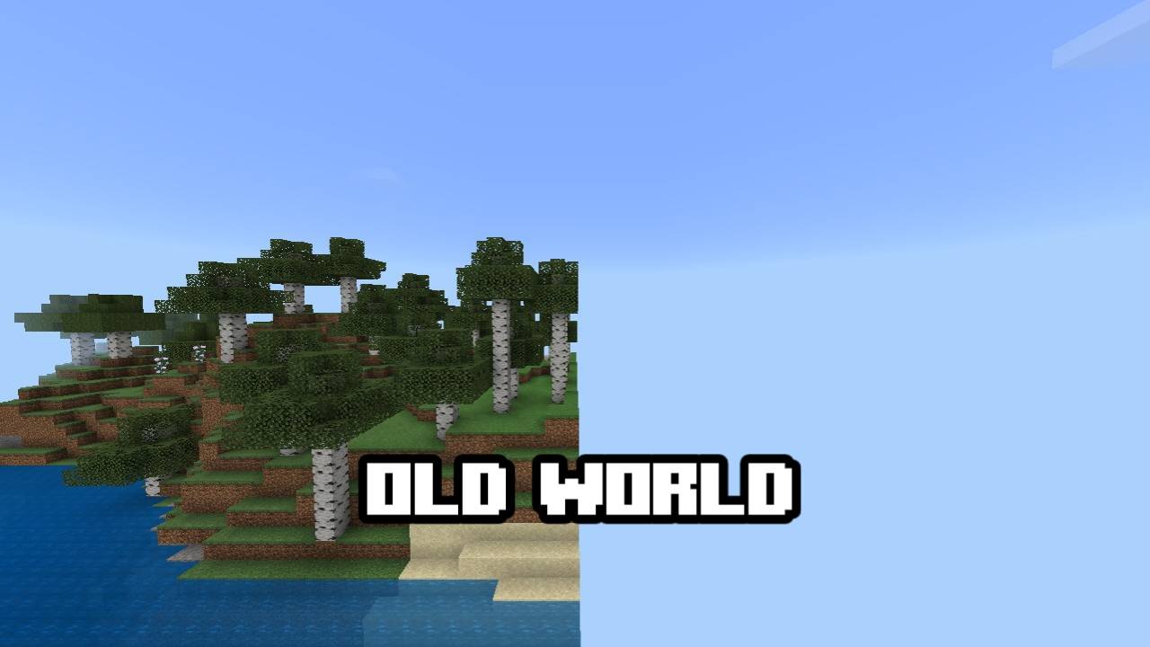 Old Minecraft Map - Gallery - Minecraft Bedrock Maps - CurseForge