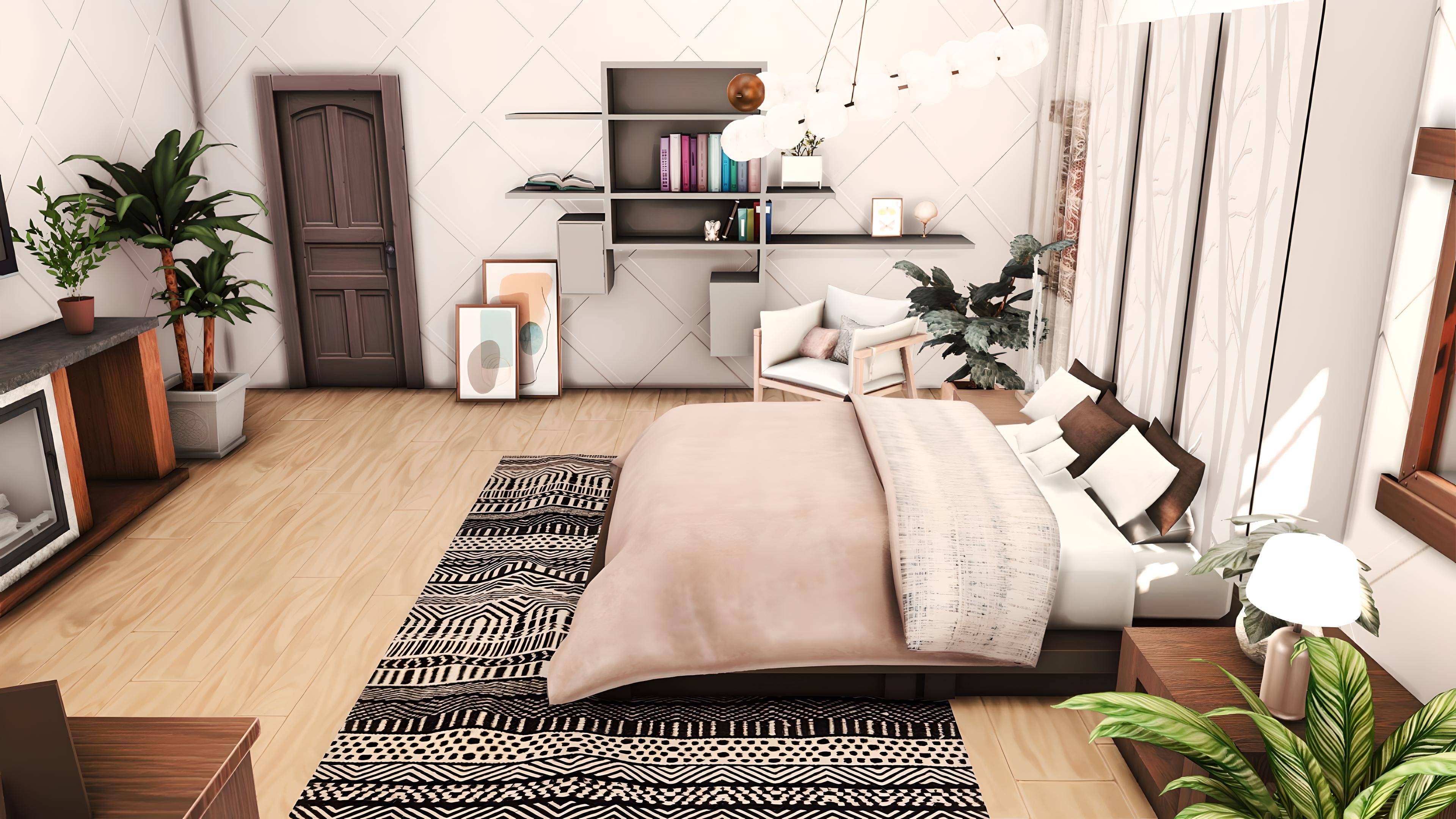 Resya Bedroom - Gallery - The Sims 4 Rooms / Lots - CurseForge