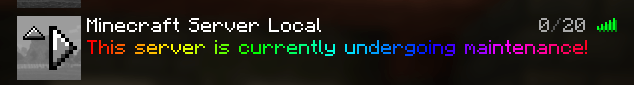 Maintenance Mode - Minecraft Mods - CurseForge