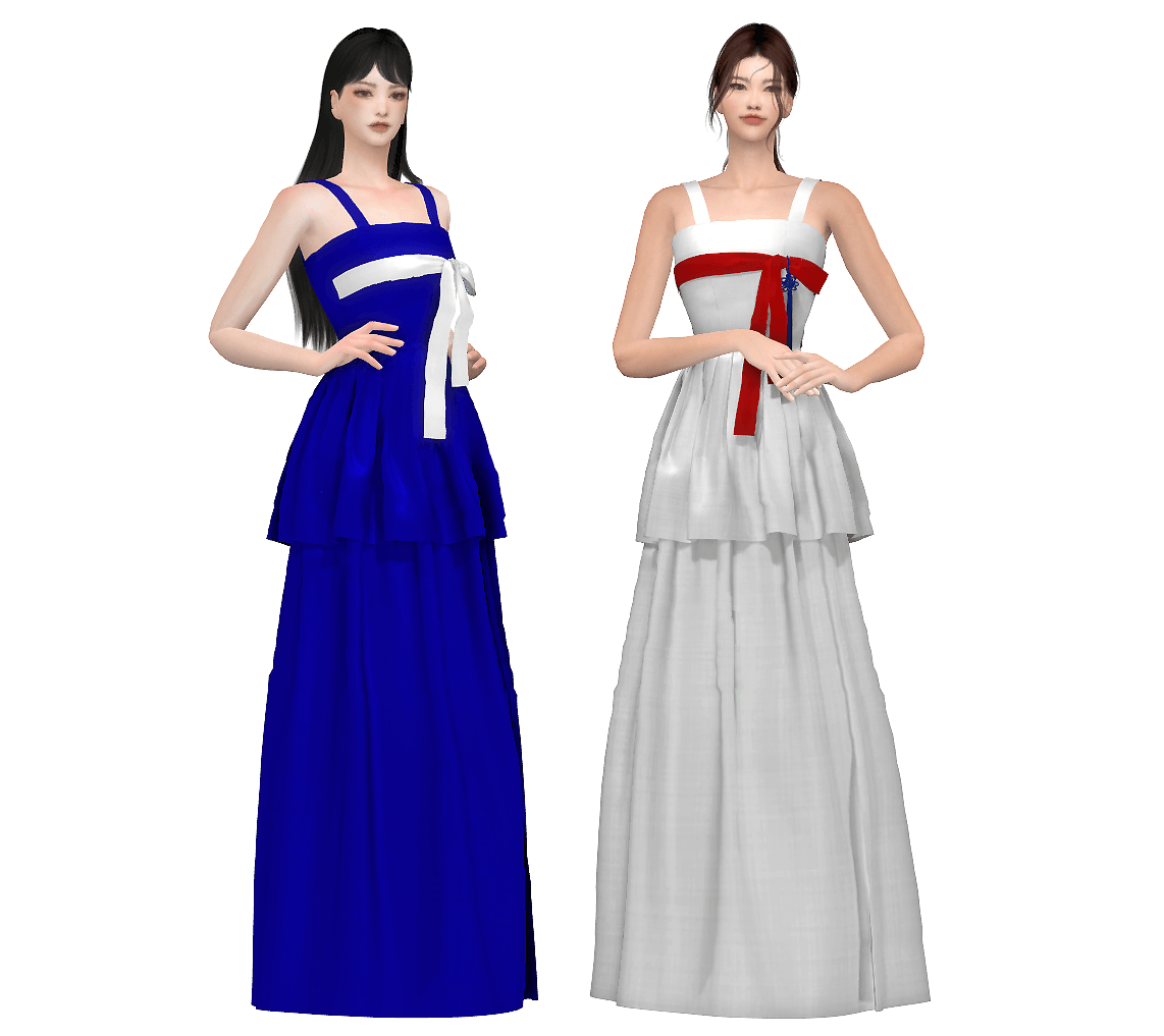 [simna] Seol Hanbok dress - Gallery - The Sims 4 Create a Sim - CurseForge
