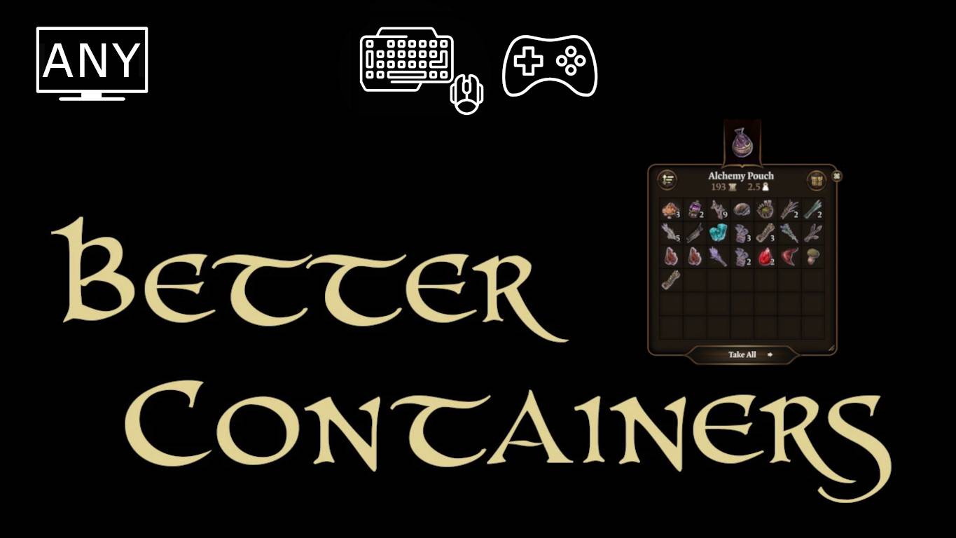 Better Containers - Gallery - Baldur's Gate 3 Mods - CurseForge