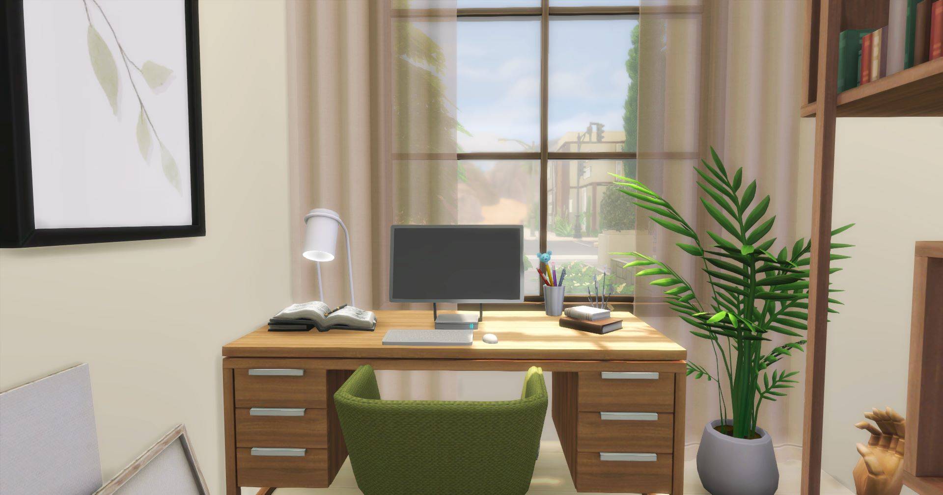 Modern Organic - Office - The Sims 4 Rooms / Lots - CurseForge
