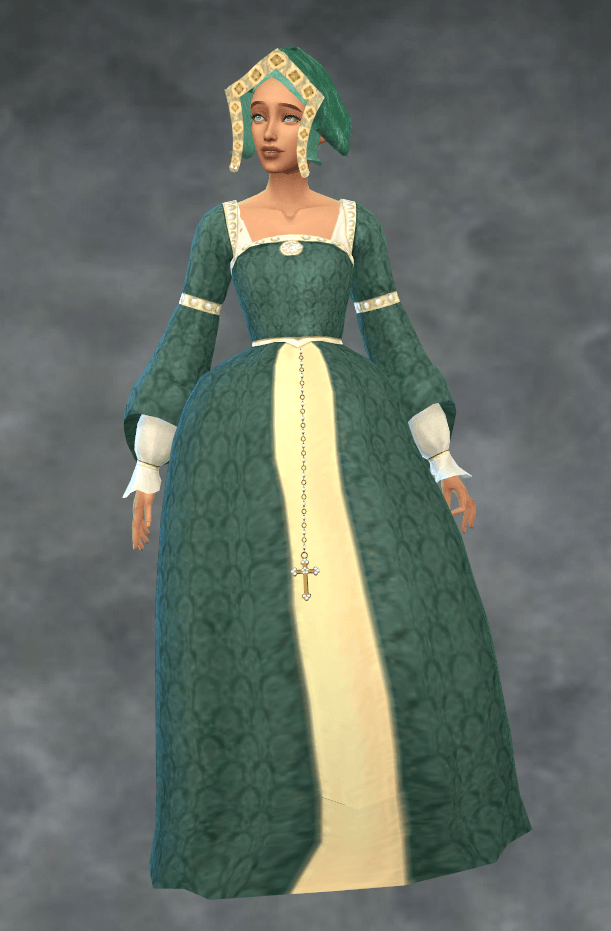 Tutors of Tudor - Court Dress: Countess - Gallery - The Sims 4 Create a ...
