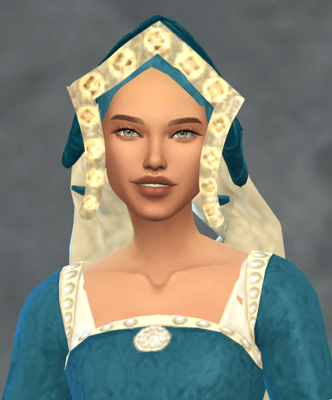 Late Tudor Headpiece: Gabled Hennin - Gallery - The Sims 4 Create a Sim ...