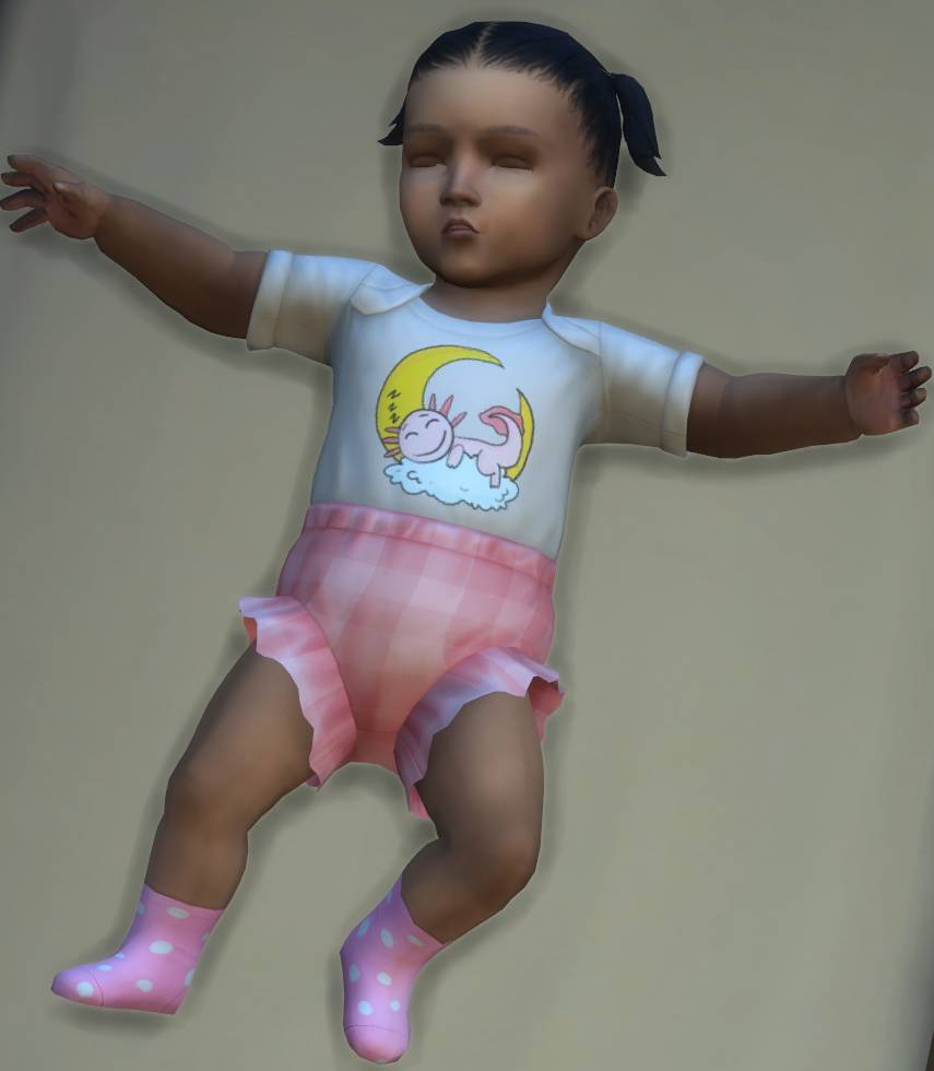 Infant Axolotl Nighty - The Sims 4 Create a Sim - CurseForge