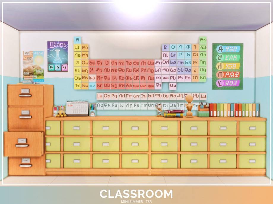 Classroom - Gallery - The Sims 4 Rooms / Lots - CurseForge