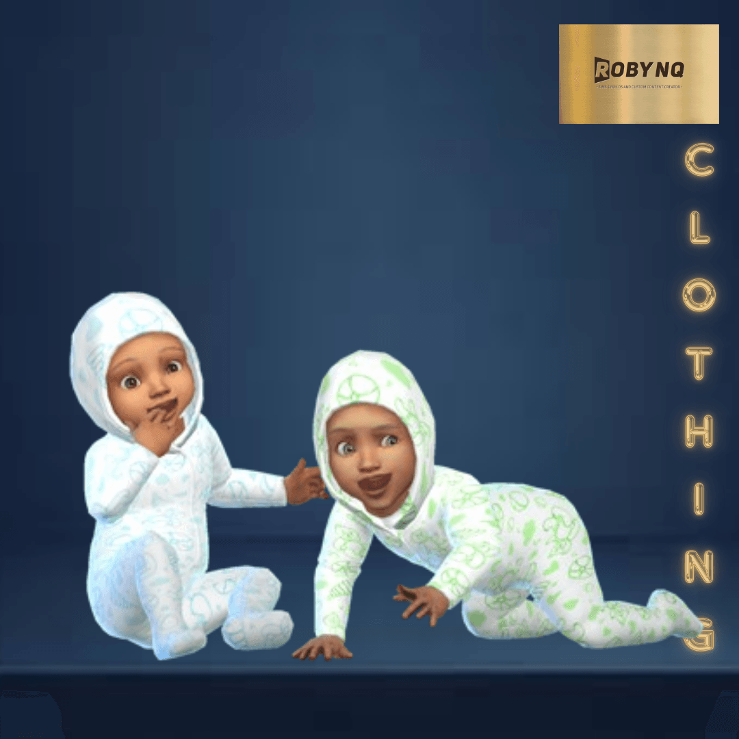 Bears and ball themed infant onesies - The Sims 4 Create a Sim - CurseForge