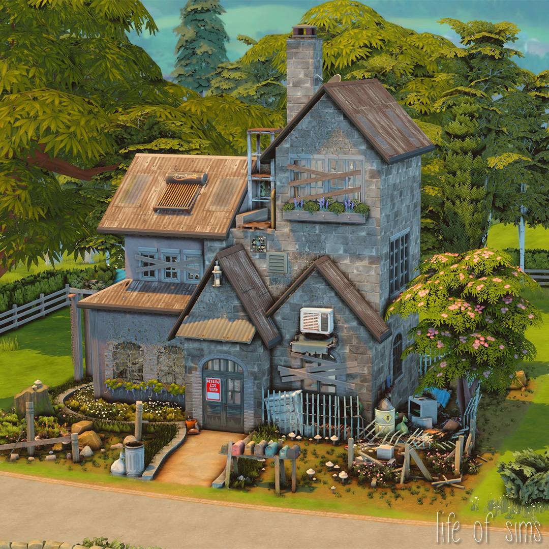 Abandoned House 👻 - Screenshots - The Sims 4 Rooms / Lots - CurseForge