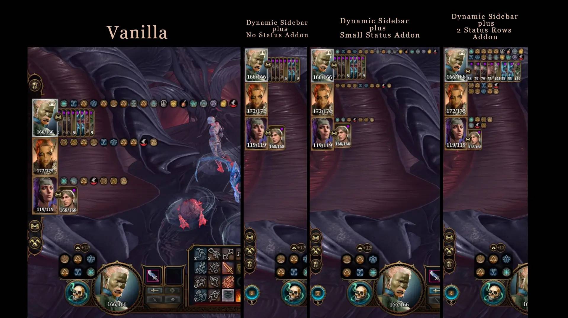Dynamic Sidebar - Gallery - Baldur's Gate 3 Mods - CurseForge