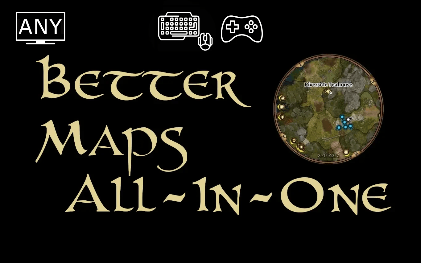 Better Maps All-In-One - Gallery - Baldur's Gate 3 Mods - CurseForge