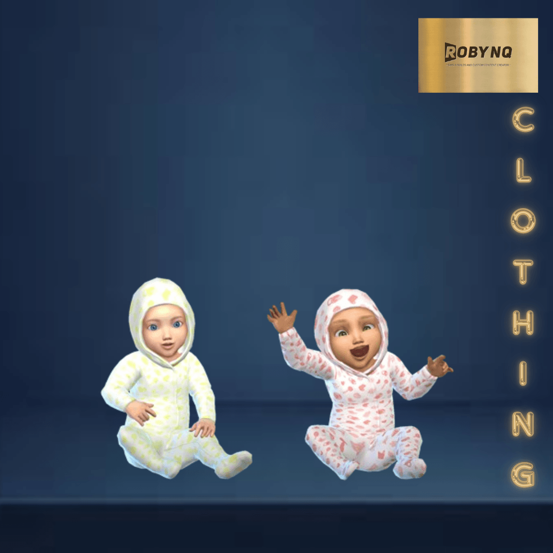 Duckies onesies for infants - The Sims 4 Create a Sim - CurseForge