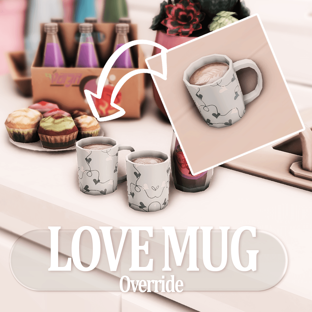 Valentines Mug Blue - Gallery - The Sims 4 Mods - CurseForge
