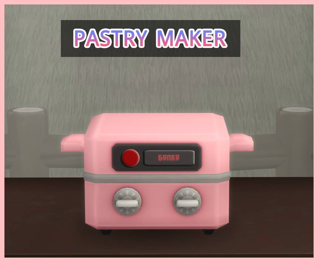 Pastry Maker ™ – Functional Appliance - Gallery - The Sims 4 Mods ...