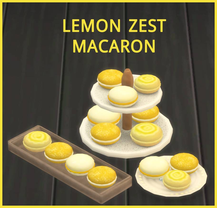 Mega Macaron Set - Gallery - The Sims 4 Mods - CurseForge