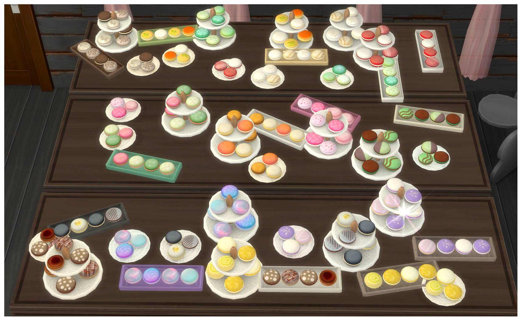 Mega Macaron Set - Gallery - The Sims 4 Mods - CurseForge