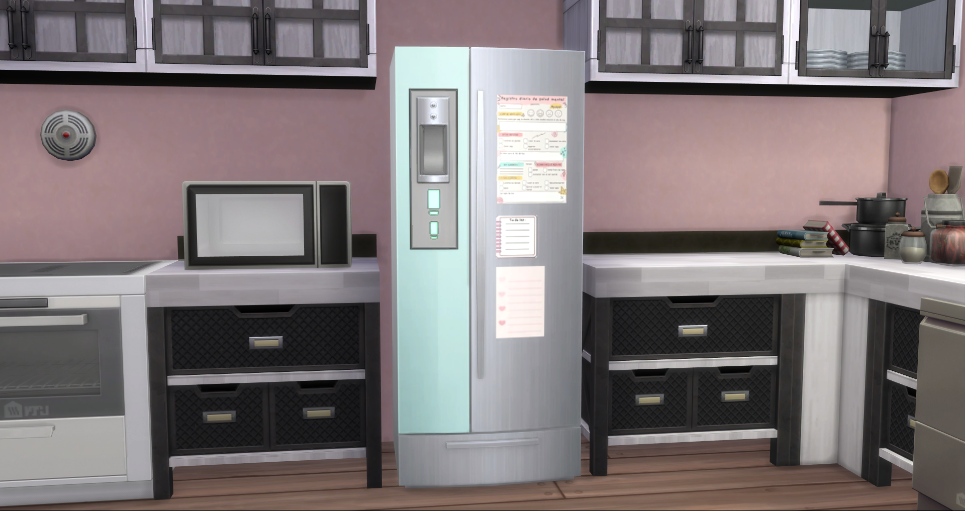 REFRIGERATOR WITH CALENDAR AND NOTES - Gallery - The Sims 4 Build / Buy ...