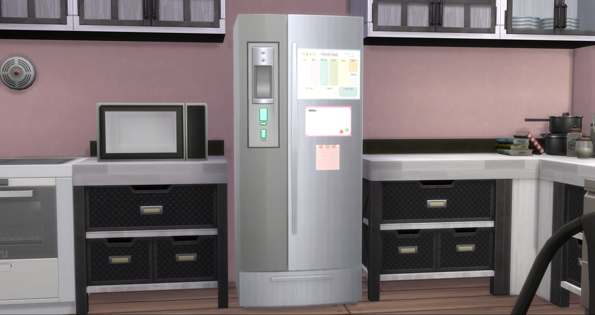 REFRIGERATOR WITH CALENDAR AND NOTES - Gallery - The Sims 4 Build / Buy ...