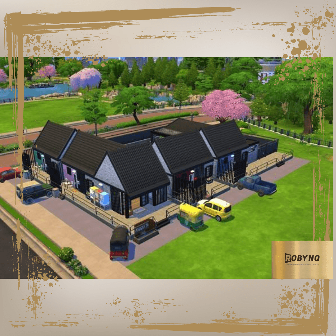 Newcrest Motel and Restaurant - The Sims 4 Rooms / Lots - CurseForge